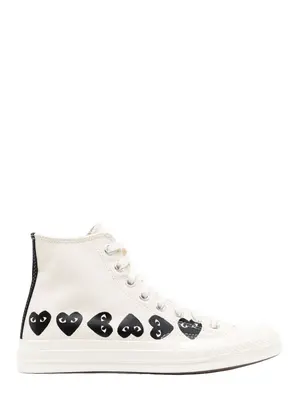 CONVERSE X COMME DES GARONS PLAY Chuck 70 High-top Sneakers - Neutrals