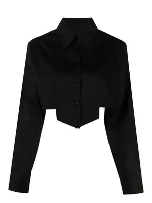 RXQUETTE RXQUETTE Cropped Cotton Shirt