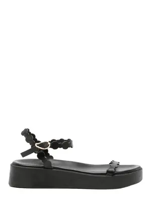 ANCIENT GREEK SANDALS Toxo 40mm Leather Sandals - Black
