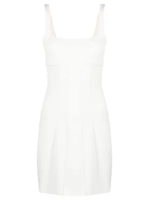 RXQUETTE RXQUETTE Frame Crepe Minidress White