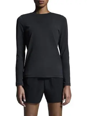 On Focus Long Sleeve Performance T-Shirt Black