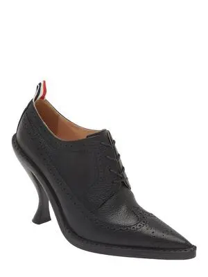 THOM BROWNE Pointed Toe Wingtip Pump