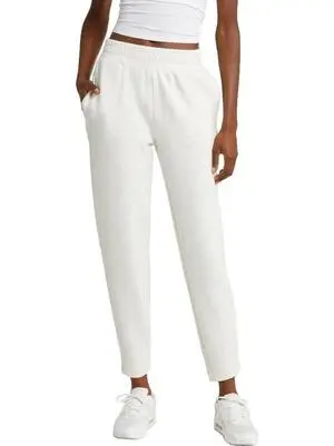 Varley Varley Slim Knit Ankle Pants Ivory Marl