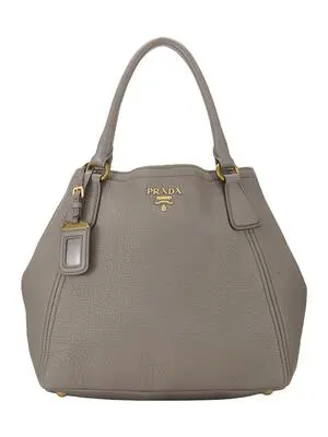 Prada Vitello Daino Sacca 2 Manici - Grey