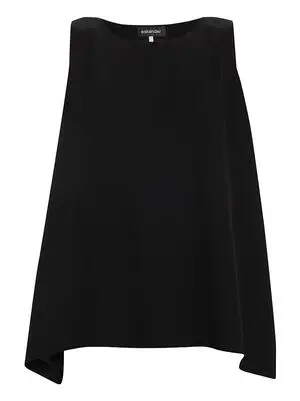 Eskandar A-line Long Plus Shell - Black