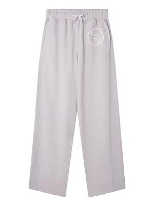 Stella McCartney S-wave Organic Cotton Track Pants - Grey