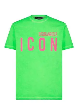 Dsquared2 Icon Logo-print T-shirt - Green