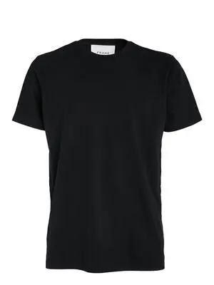 FRAME Cotton T-shirt - Black