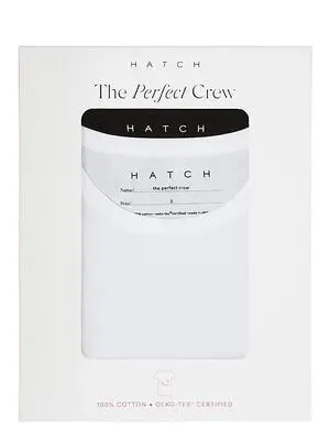 Hatch Collection Basic Maternity Crew T-shirt 2-pack - White And Black