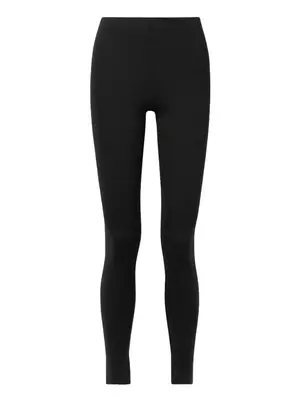 THE ROW Essentials Woolworth Stretch-ponte Leggings