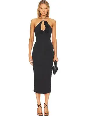 Bardot Erika Midi Dress - Black