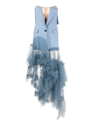 ACT Nº1 ACT Nº1 Ruffled Asymmetric Jacket