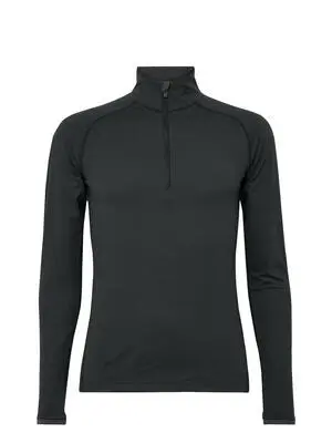 Kjus Stretch-jersey Half-zip Ski Mid-layer - Black