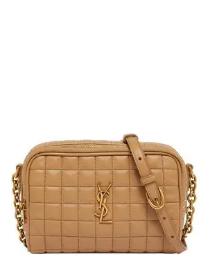 Saint Laurent Cassandre Mini Camera Bag - Natural Tan