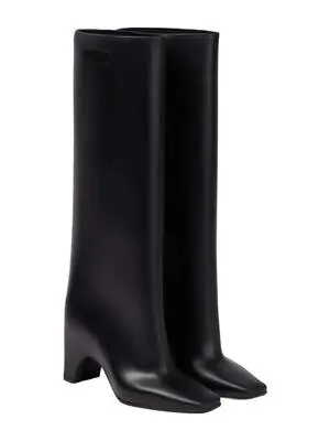 Coperni Rubber Bridge Knee-high Boots - Black