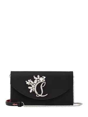CHRISTIAN LOUBOUTIN Loubi54 Small Clutch - Black