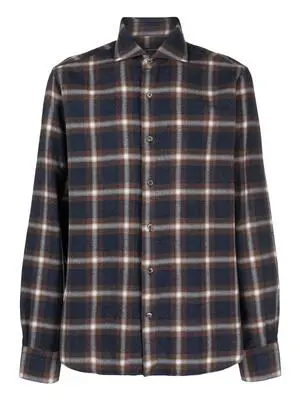 ORIAN Plaid Flannel Shirt
