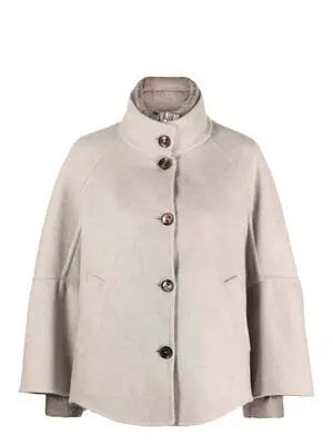 MOORER Lenie-czi Double-layer Jacket - Neutrals