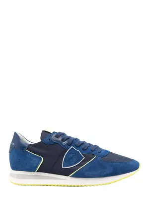 Philippe Model Tropez Lace-up Sneakers - Blue