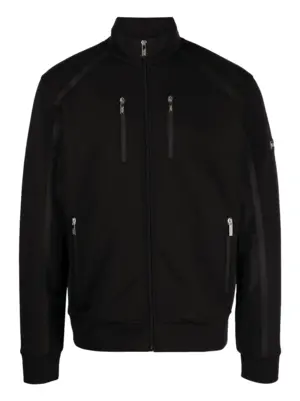 KARL LAGERFELD Karl Lagerfeld Logo-Appliqué Panelled Jacket
