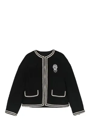 GUCCI Gucci Brooch-Detail Tweed Jacket