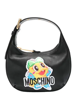 MOSCHINO Logo-Appliqué Tote Bag