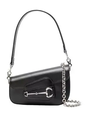 Gucci Mini Horsebit 1955 Shoulder Bag - Black