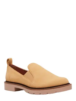 Blondo Blondo Phoebe Waterproof Leather Loafer Yellow Suede