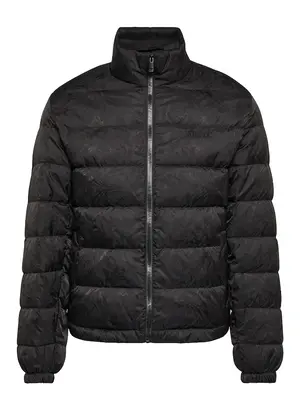 Versace Barocco Jacquard Puffer Jacket - Black