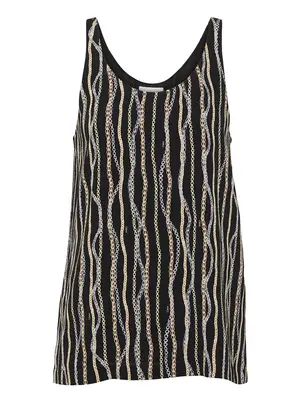 Chloé Printed Tank Top - Multicoloured