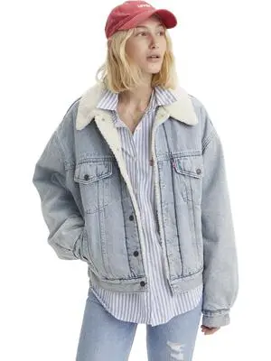 LEVI'S 90s Sherpa Trucker Jacket - Morning Sunlight