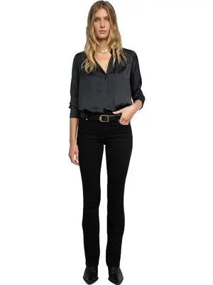 Zadig&Voltaire Tink Satin Blouse - Black