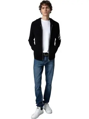 Zadig&Voltaire Cashmere Arrow Cardigan - Black