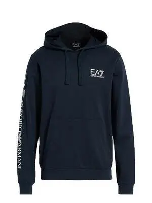 EA7 Cotton Fleece Sweatshirt - Blue