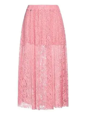 KONTATTO Flared Midi Skirt - Pink