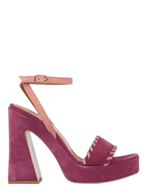 ISLO ISABELLA LORUSSO Leather Sandals - Purple