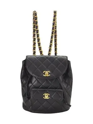 CHANEL Quilted Lambskin Backpack