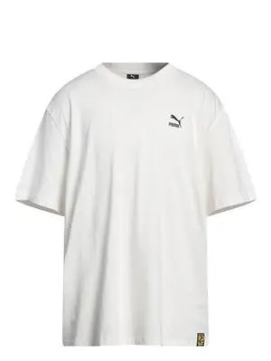 PUMA T-shirt Size Cotton, Polyester - White