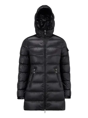 Moncler Glements Mid-length Down Jacket - Black