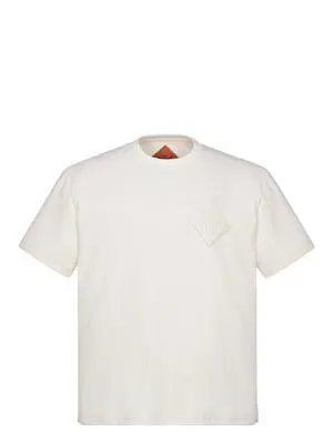 Mcm Logo Patch Bouclé T-shirt - Ivory