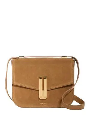 DEMELLIER Vancouver Leather Crossbody Bag - Caramel