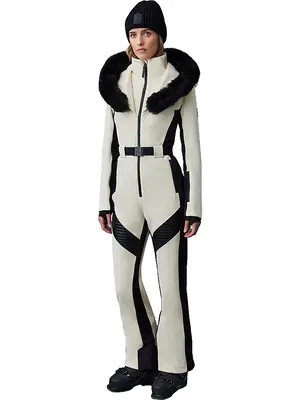 Mackage Elle Ski Suit Ceramic