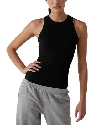 Velvet By Graham & Spencer Cruz Racerback Tank Top - Black