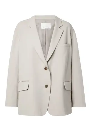 THE FRANKIE SHOP The Frankie Shop Bea Oversized Cady Blazer Gray
