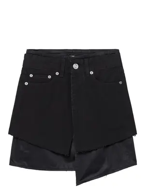 Our Legacy Layered Mini Skirt - Black
