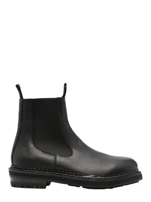 BUTTERO® Cargo Leather Chelsea Boots - Black