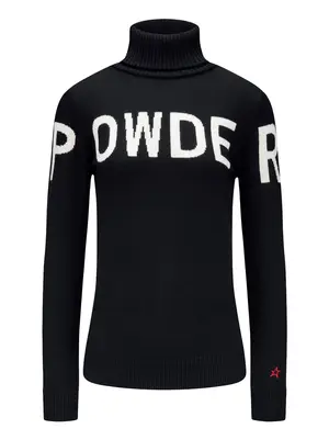 Perfect Moment Powder Sweater - Black