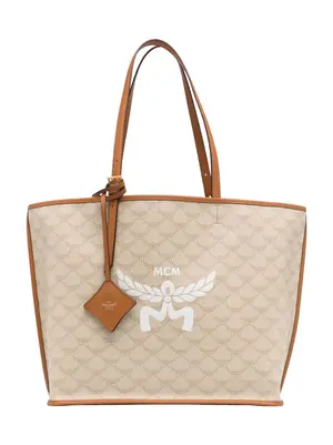 Mcm Himmel Medium Tote Bag - Neutrals