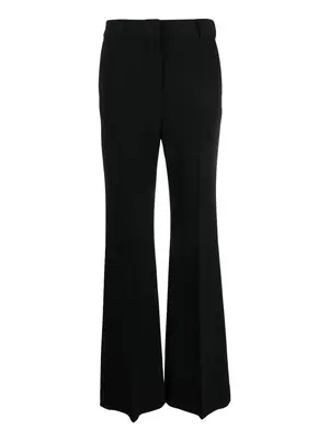 TOTEME Wide-leg Crepe Trousers - Black