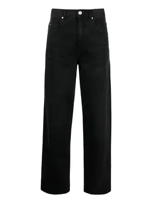Isabel Marant Joanny High-rise Jeans - Black